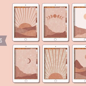 BOHO DIGITAL NOTEBOOK Goodnotes Digital Diary Journal - Etsy