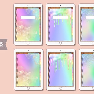 Rainbow DIGITAL NOTEBOOK Goodnotes Digital Diary Journal - Etsy UK