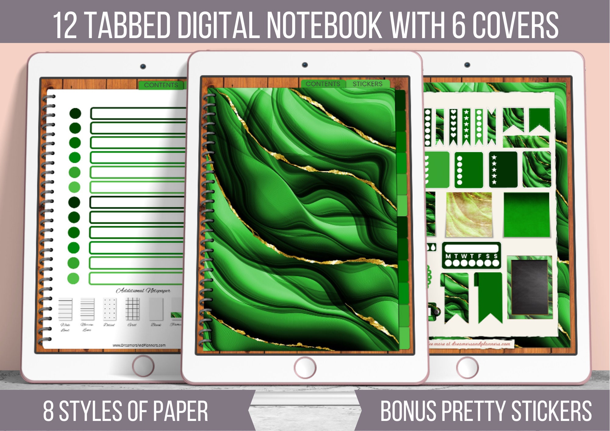 Gnomes Christmas DIGITAL NOTEBOOK goodnotes digital diary journal ...