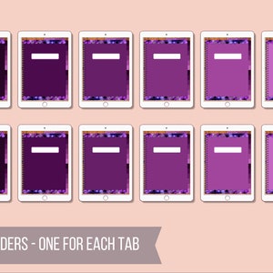 Purple MERMAID Print DIGITAL NOTEBOOK Goodnotes, Digital Diary Journal ...