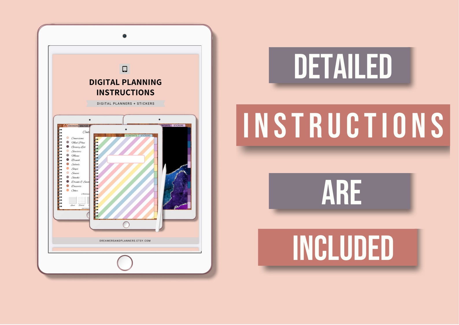 Rainbow Glitter DIGITAL NOTEBOOK Goodnotes Digital Journal - Etsy UK