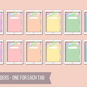 Rainbow DIGITAL NOTEBOOK Goodnotes Digital Diary Journal - Etsy UK