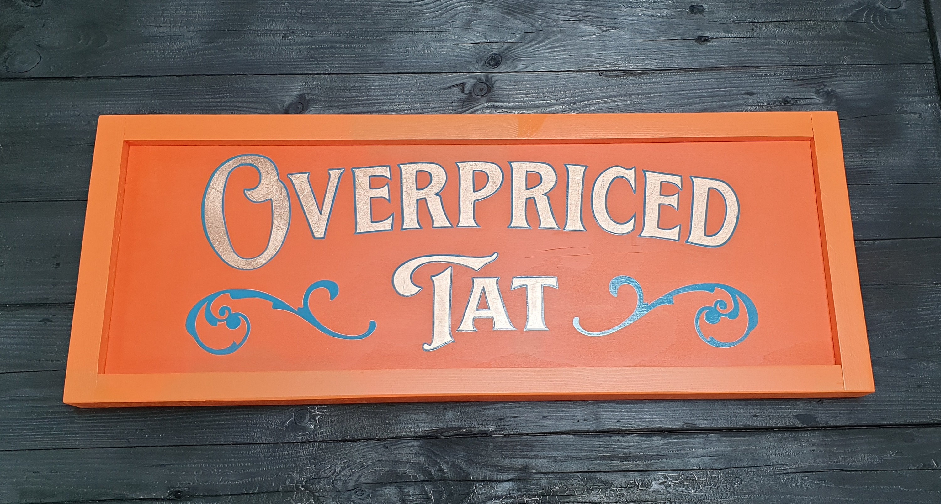 Hand painted shop sign | Etsy