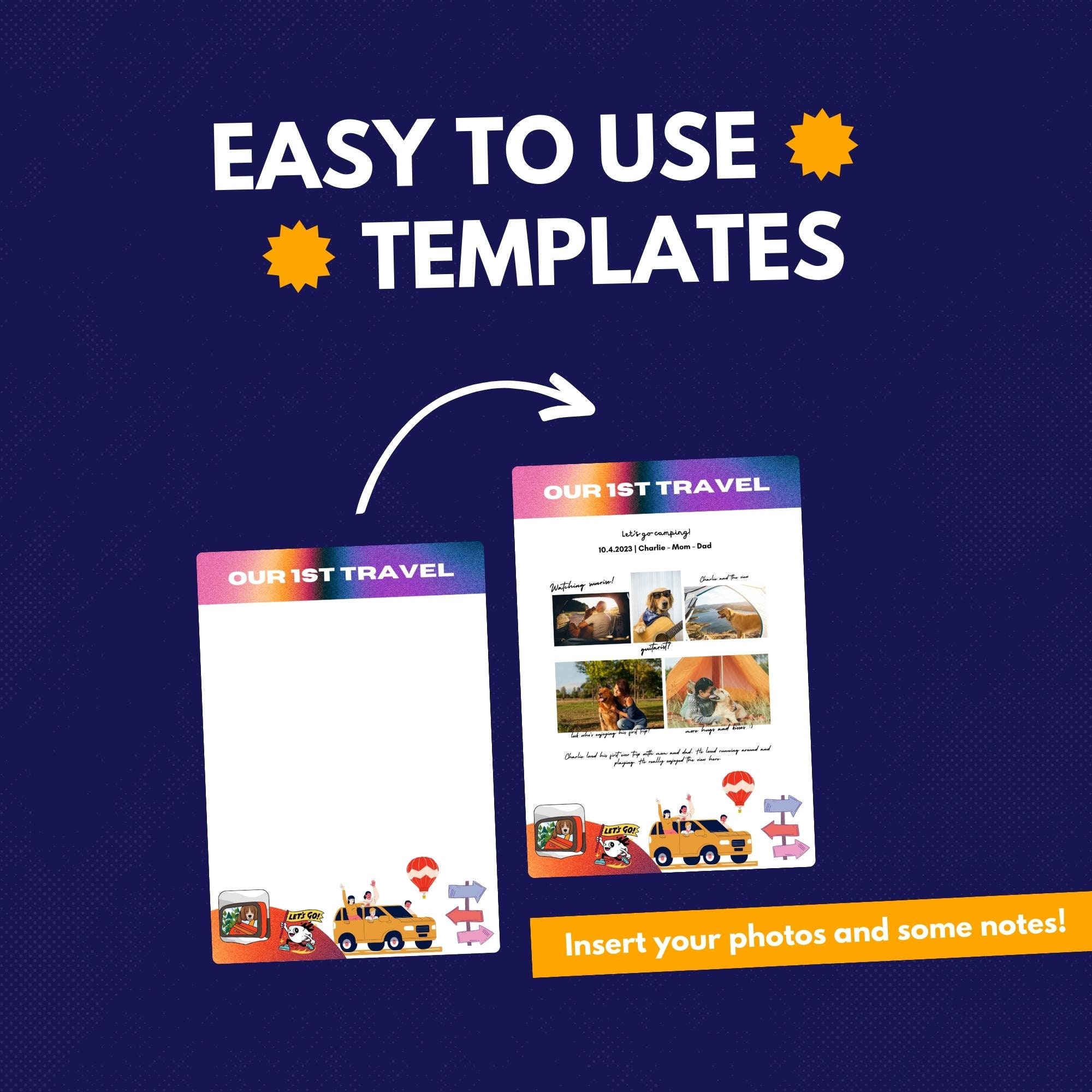 Dog Journal, Printable Dog Journal, Dog Diary, Pet Journal, Pet Memory ...