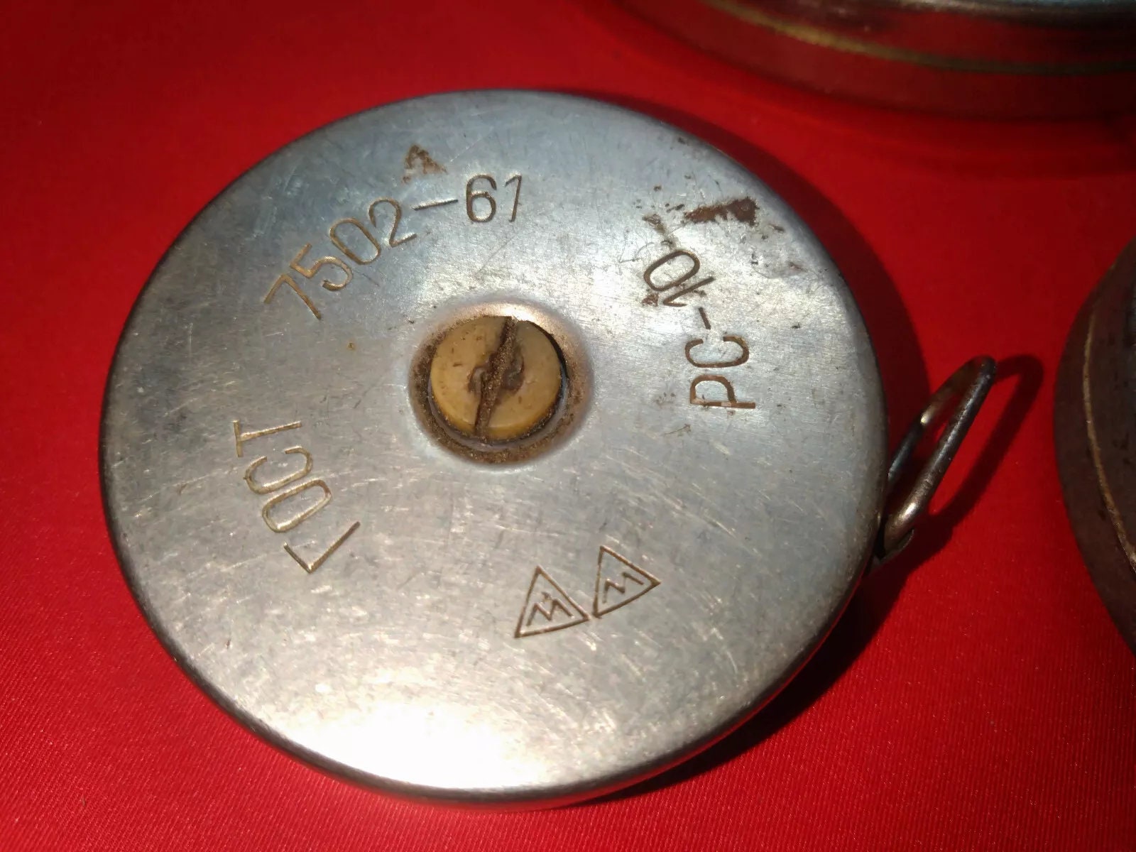 Vintage USSR Soviet Instrument iron Tape Measure 3 Pcs and Folding ...