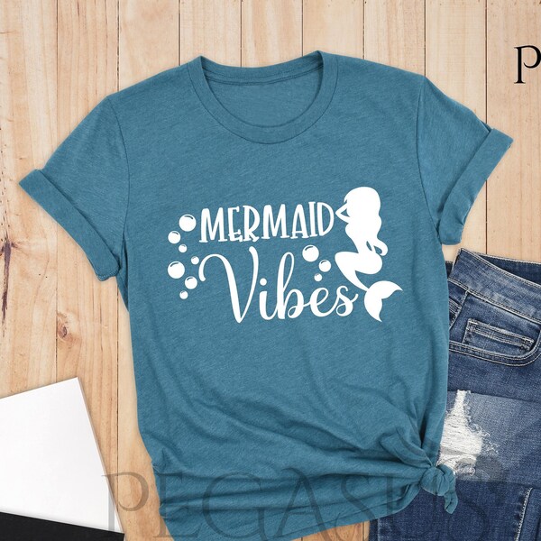 Mermaid Tee - Etsy