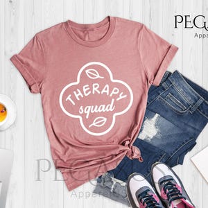 Therapy Squad Shirts, PT OT SLP Therapy Team Shirt, Therapy Shirt, Gift ...