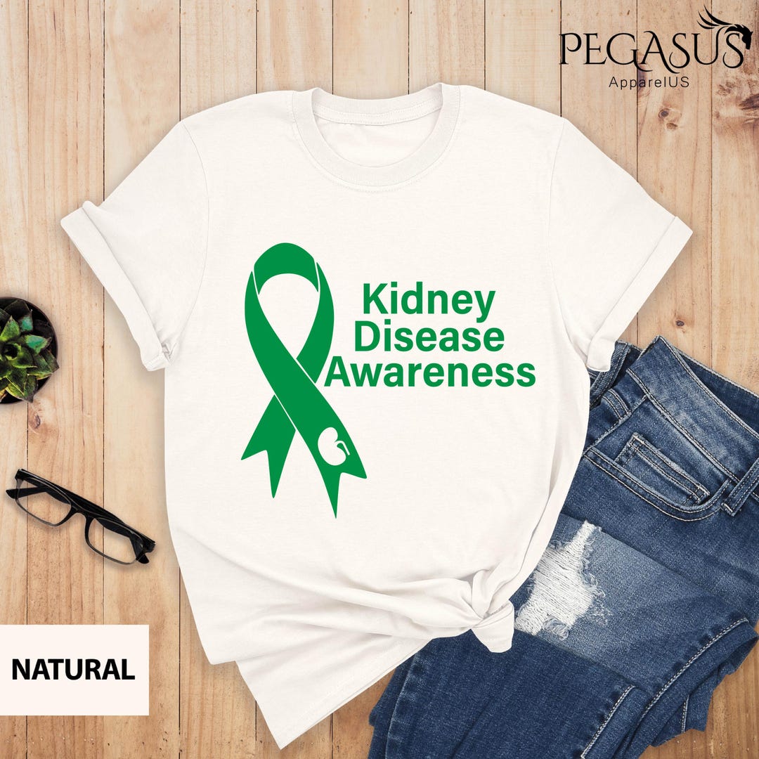 Kidney Disease Awareness Shirt, Kidney Matching Shirt, Kidney Support ...