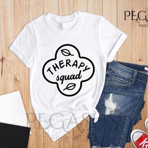 Therapy Squad Shirts, PT OT SLP Therapy Team Shirt, Therapy Shirt, Gift ...
