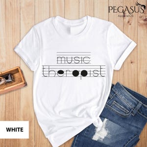 Music Therapist Shirt, Music Therapy, Music Therapist Gift, Music ...