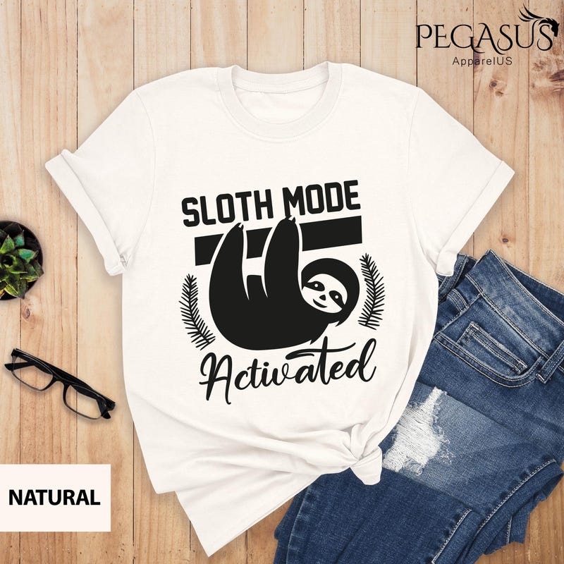 Sloth Monkey T Shirt - Etsy