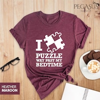 Puzzle Lover Shirt, Shirt for Puzzle Lovers, Gift for Game Lovers ...