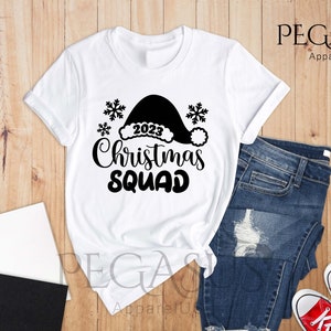 Christmas Squad Shirt, Christmas Family Squad Shirts, Christmas Family ...