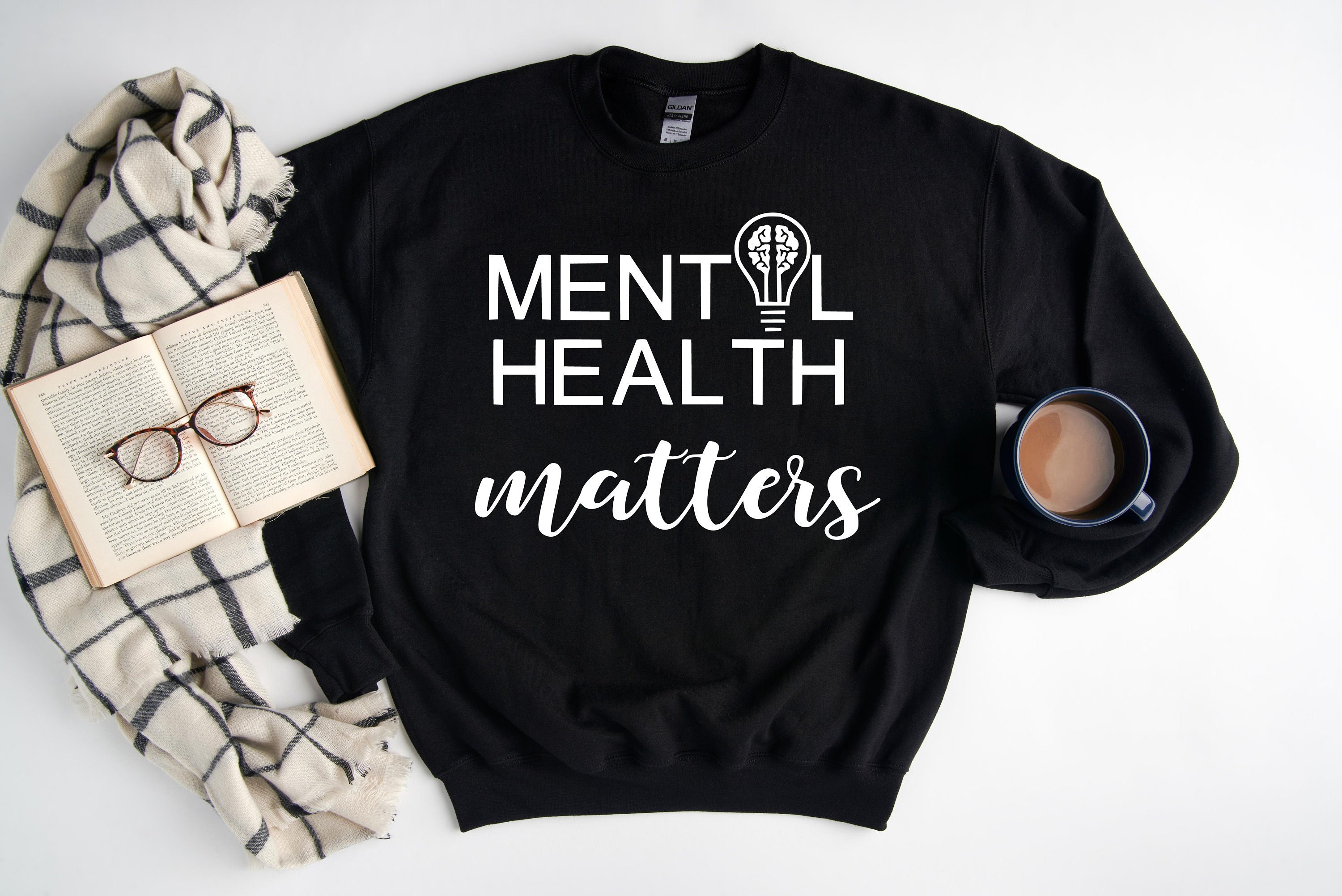 Mental Health Matters Sweatshirt Mental Health Sweatshirt Etsy