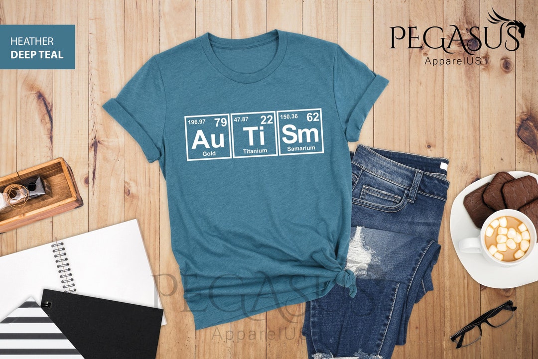 Autism Periodic Table, Autism Awareness Matching Tee, Equality Shirt ...
