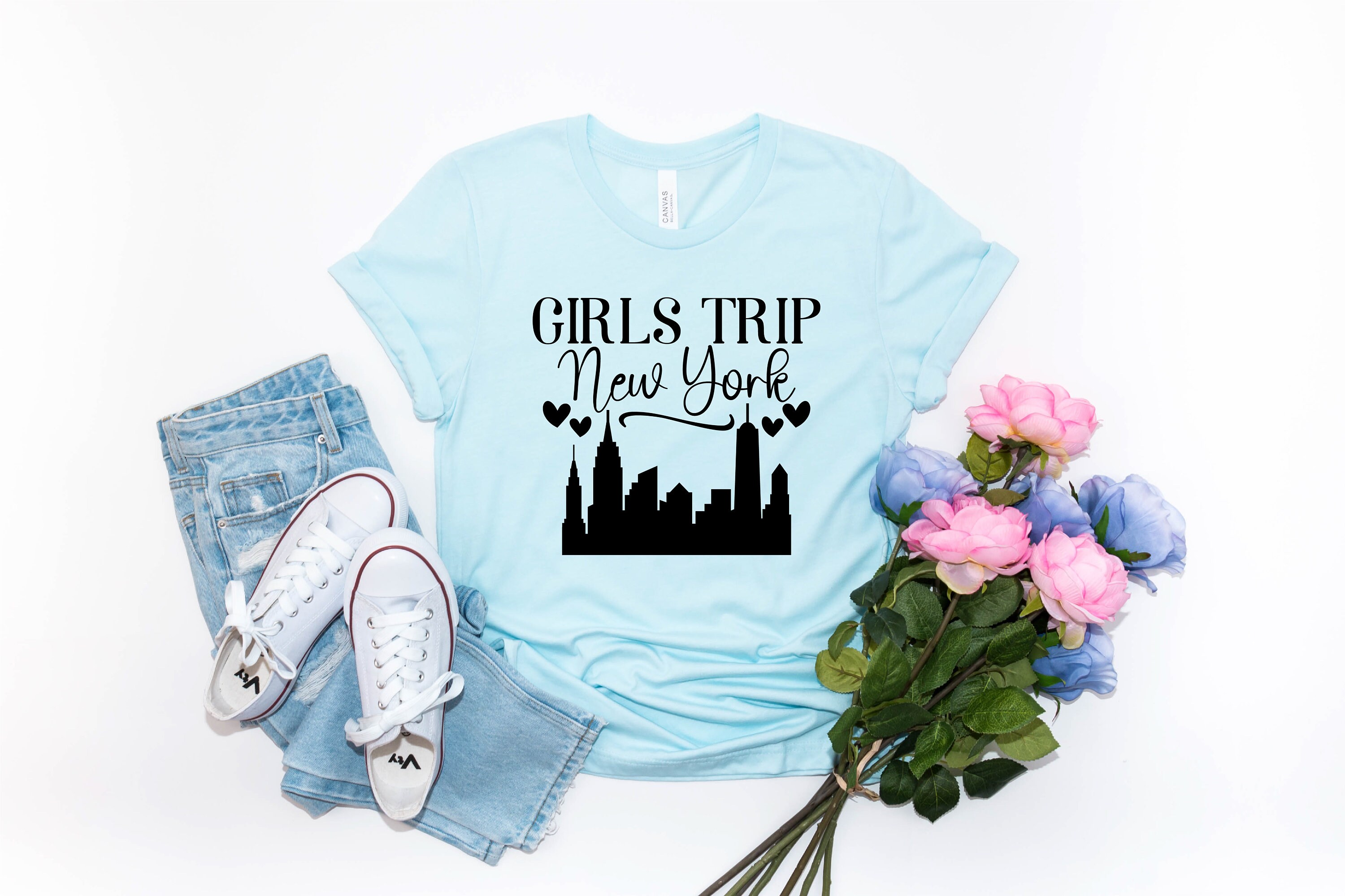 Girl's Trip New York Shirt New York City Shirts New York | Etsy