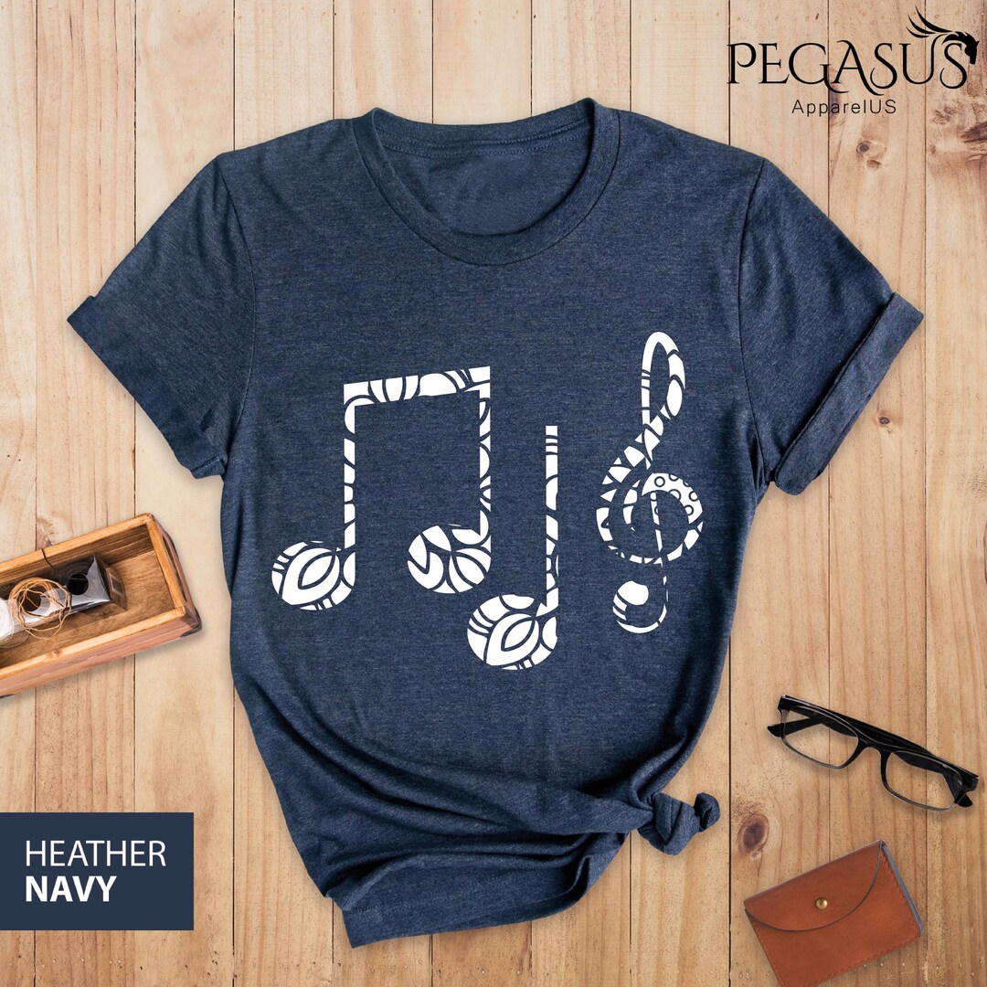 Musical Notes Mandala Shirt, Music Teacher Shirt, Gift for Music ...