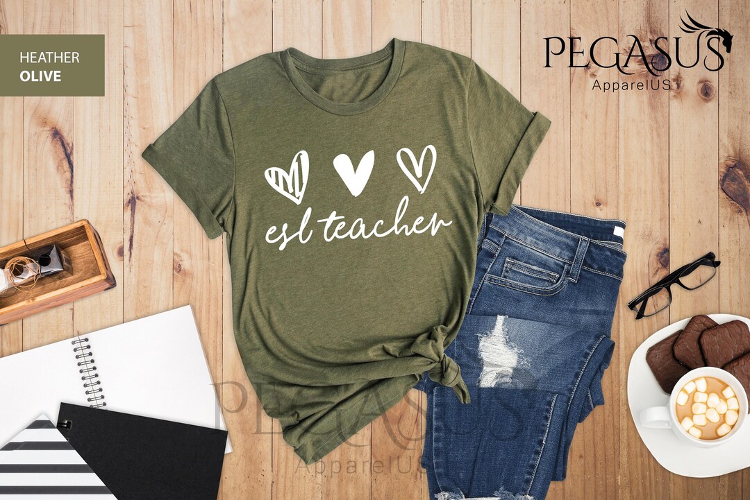 ESL Teacher Shirt, ESL Teacher Gift, Bilingual Teacher Shirt, ESL ...
