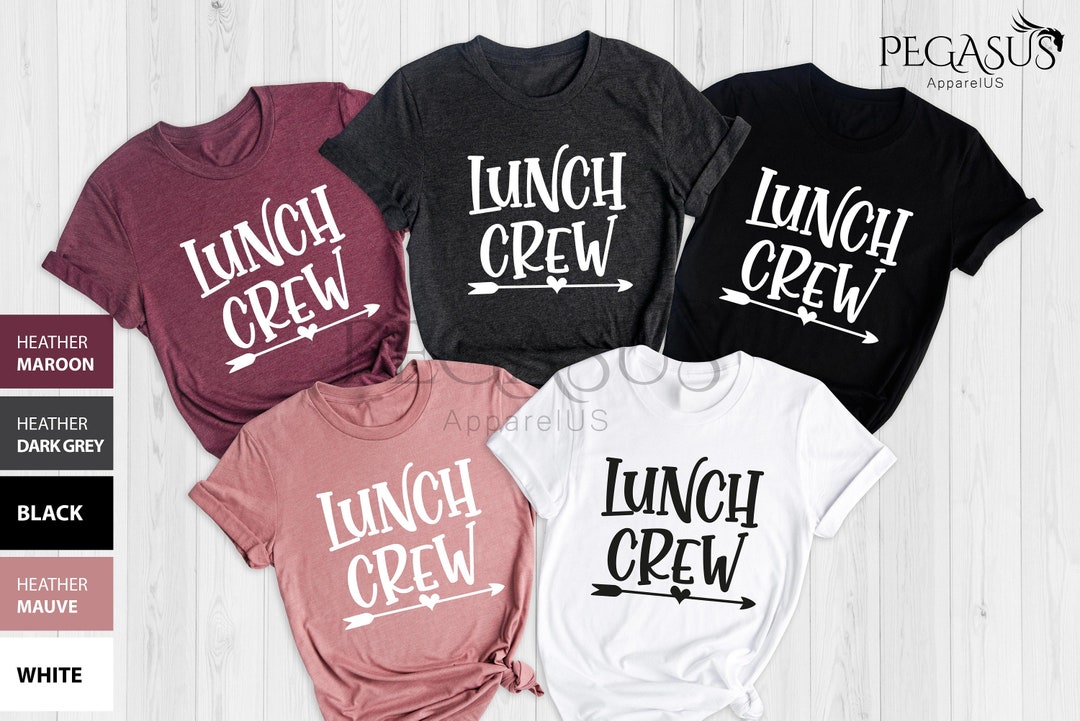 Lunch Crew Shirt, Student Nutrition Team, Ladies Lunch Crew Shirt ...