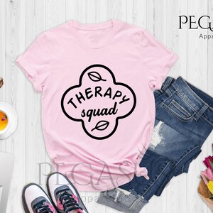 Therapy Squad Shirts, PT OT SLP Therapy Team Shirt, Therapy Shirt, Gift ...