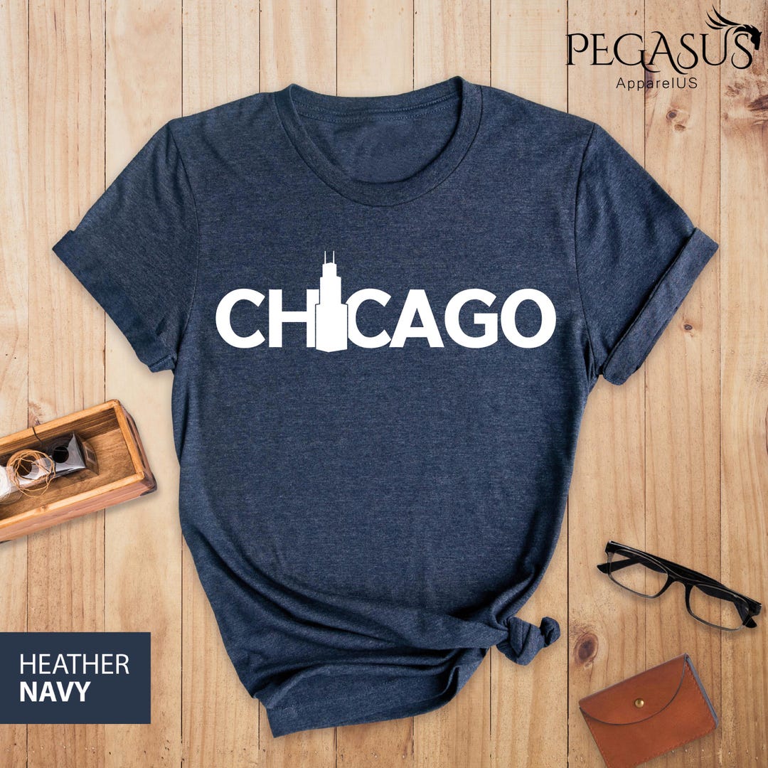Chicago Shirt, Chicago Gifts, Chicago Souvenir, Gift From Chicago ...
