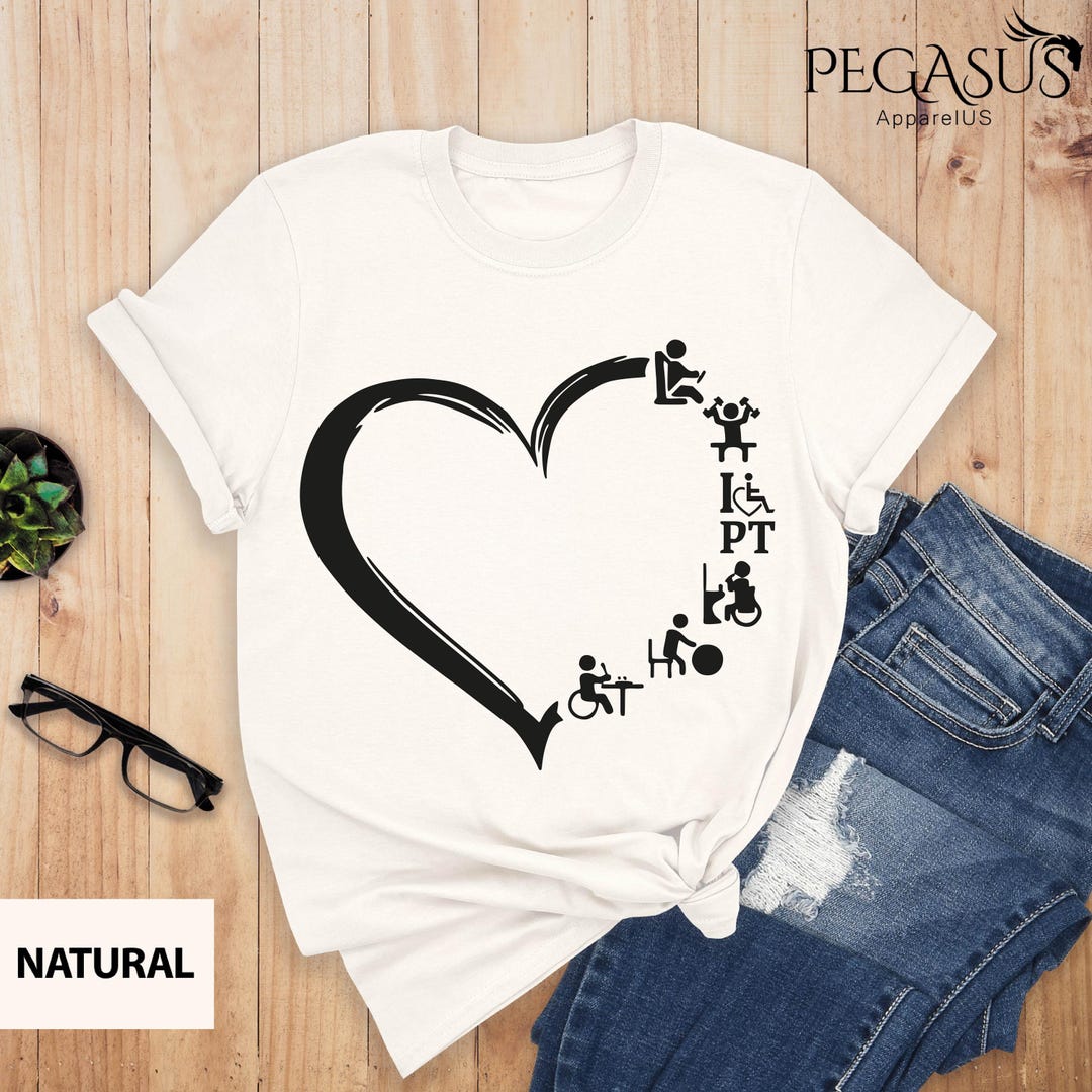 Physical Therapy T-shirt, Physical Therapist Tee, Physical Therapist ...