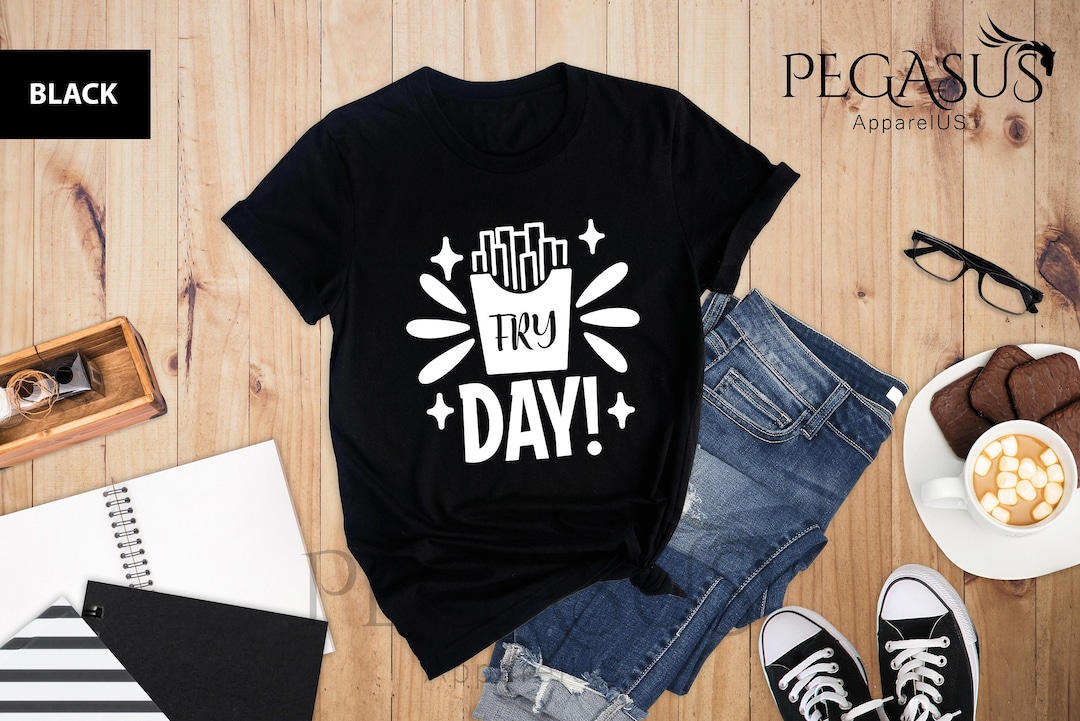 Fry Day Shirt, Fast Food Lover, Fry Day Gift, Gift for Fast Food Lover ...