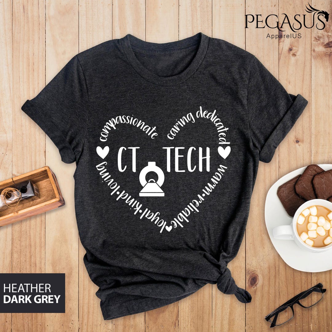 CT Tech Shirt, Computed Tomography Technologist Shirt, Radiology Shirt ...