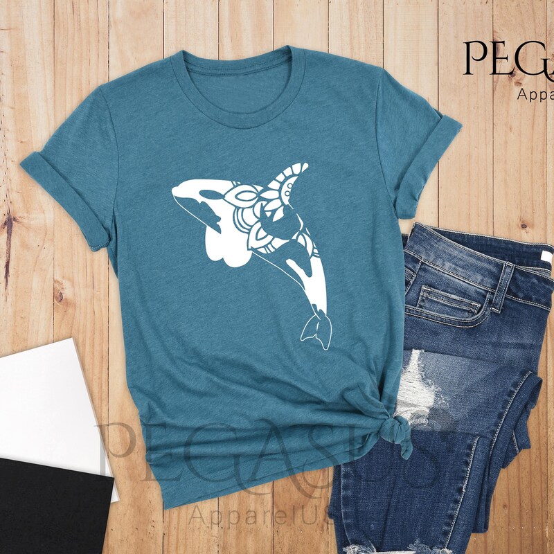 Kids Orca Shirt - Etsy