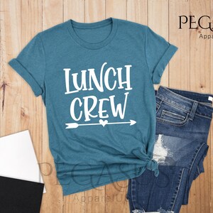 Lunch Crew Shirt, Student Nutrition Team, Ladies Lunch Crew Shirt ...
