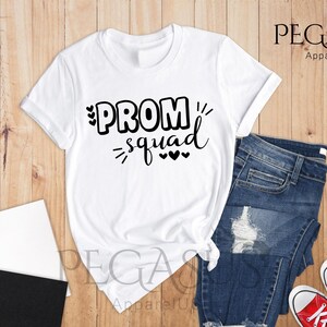 Prom Squad Shirt, Prom Shirt, Graduation Party Shirt, Funny Prom Shirt ...