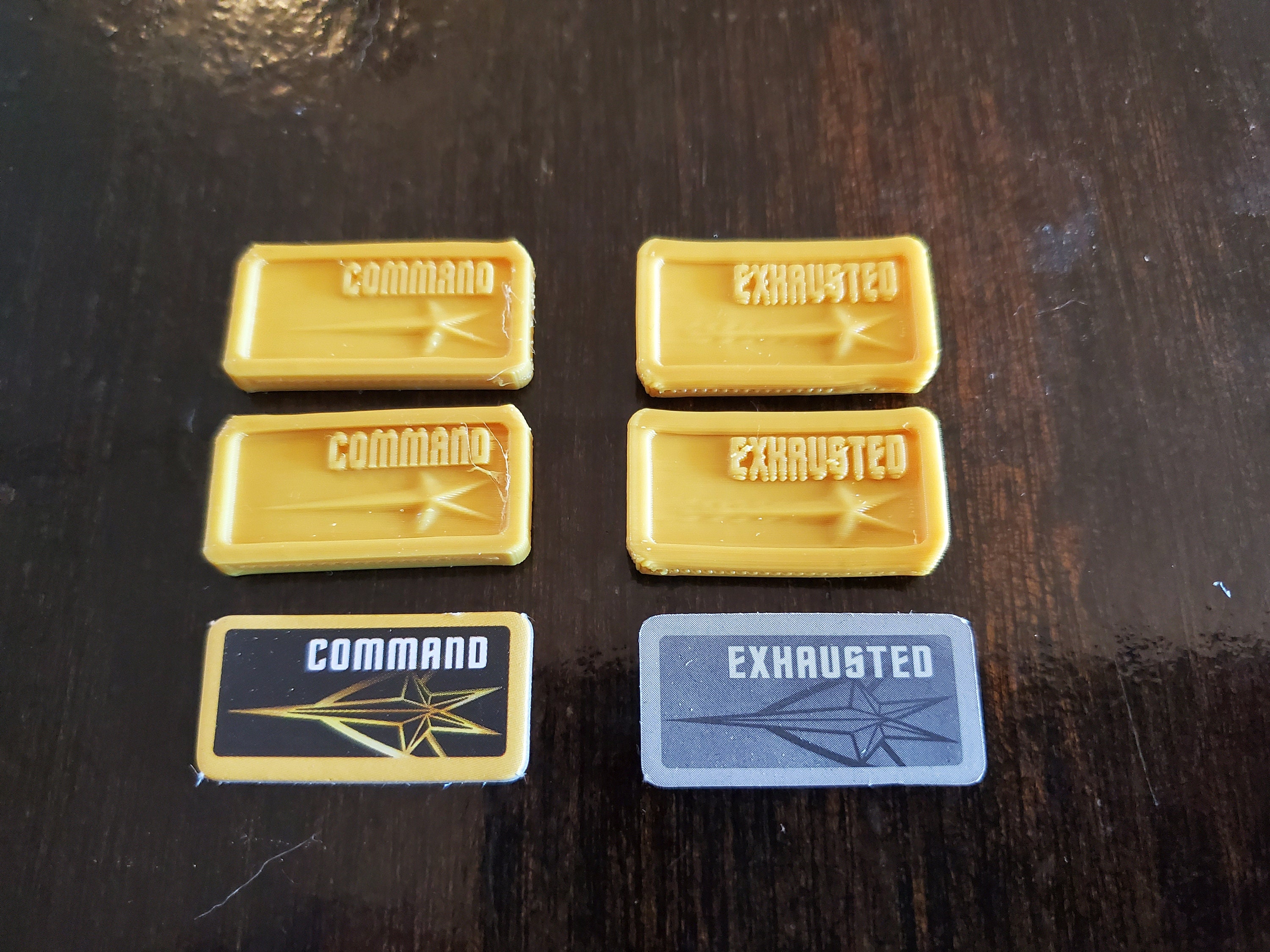 Star Trek Ascendancy Command Tokens | Etsy