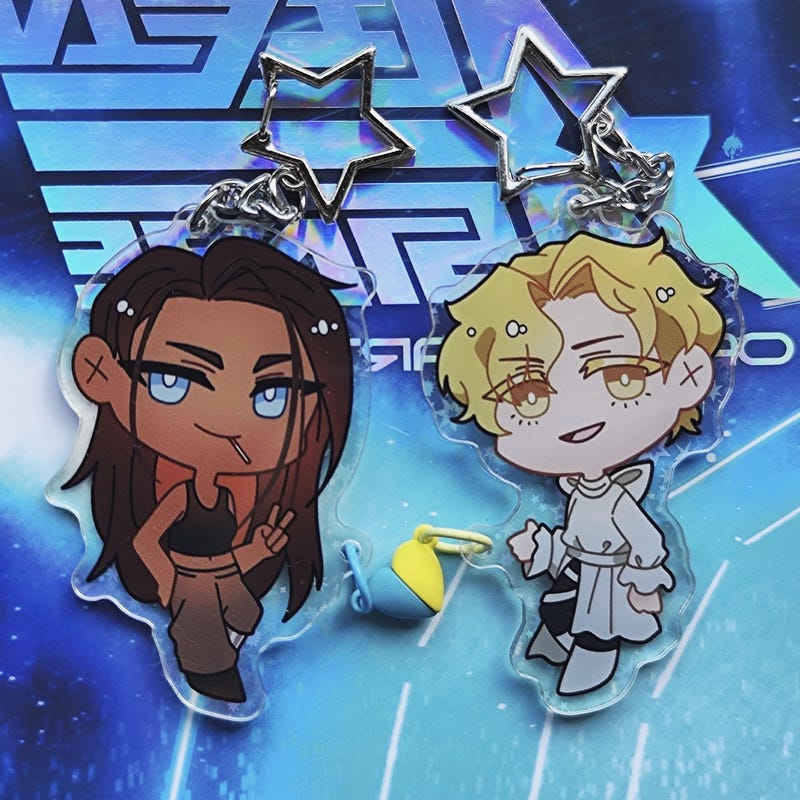 Alien Stage Keychain - Etsy