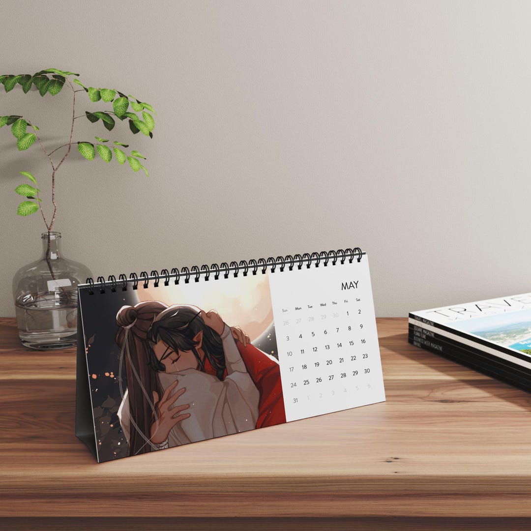 MXTX Danmei Desktop 2026 Calendar - Etsy