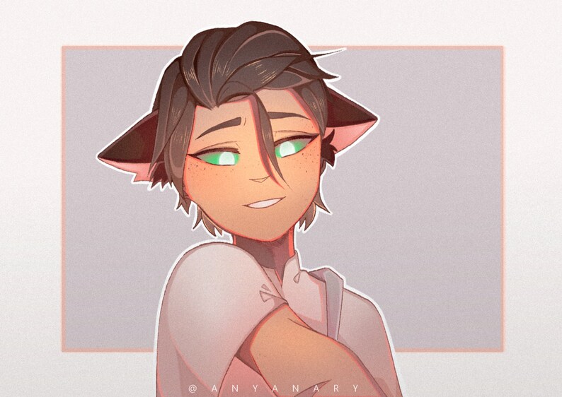 She-ra She-ra and the Princesses of Power Chipped Catra Print - Etsy