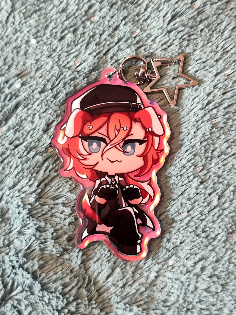 Bungo Stay Dogs BSD Keychains, Soukoku and Shin Soukoku/dazai Osamu ...