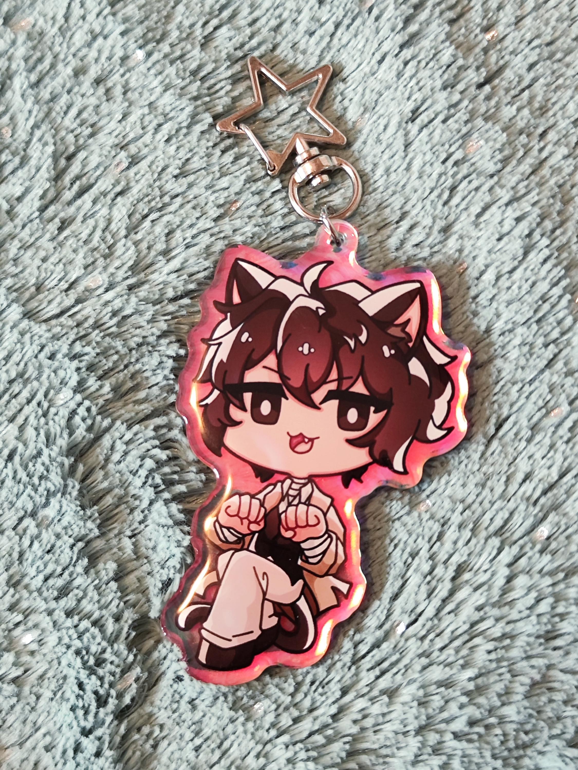 Bungo Stay Dogs BSD Keychains, Soukoku and Shin Soukoku/dazai Osamu ...