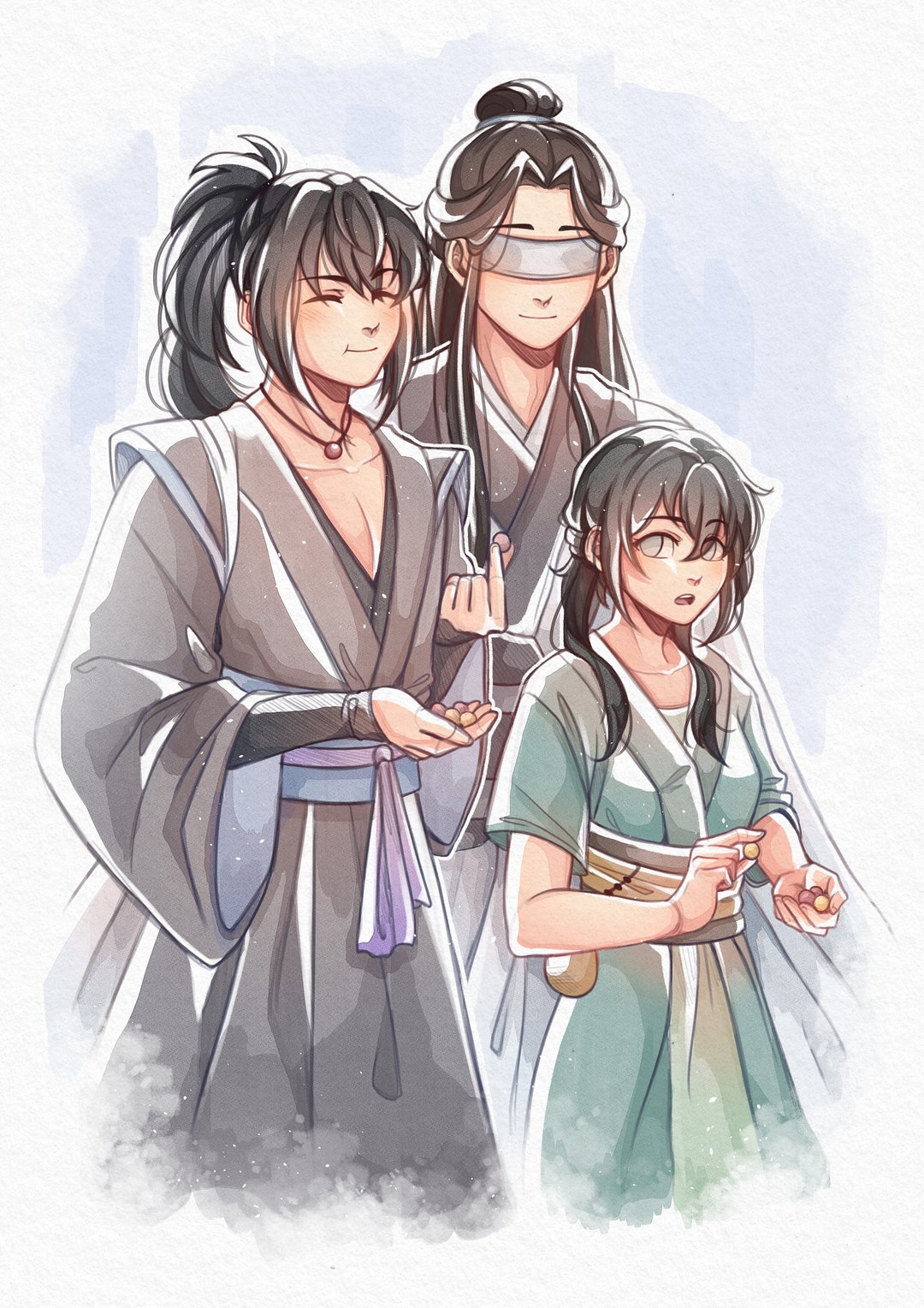 MDZS, Mo Dao Zu Shi, the Grandmaster of Demonic Cultivation, Xiao Xingchen, Xue Yang and A-qing ...