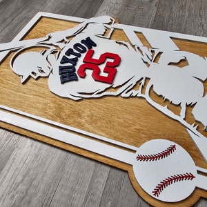 Baseball Sign, Personized Baseball Jersey Sign, Senior Baseball Gift ...