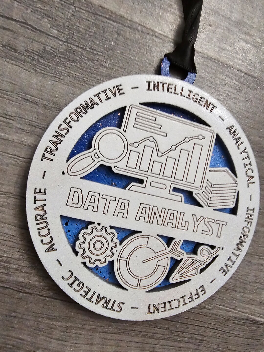 Data Analyst Ornament, Personalized Data Analyst Ornament, Data Analyst ...