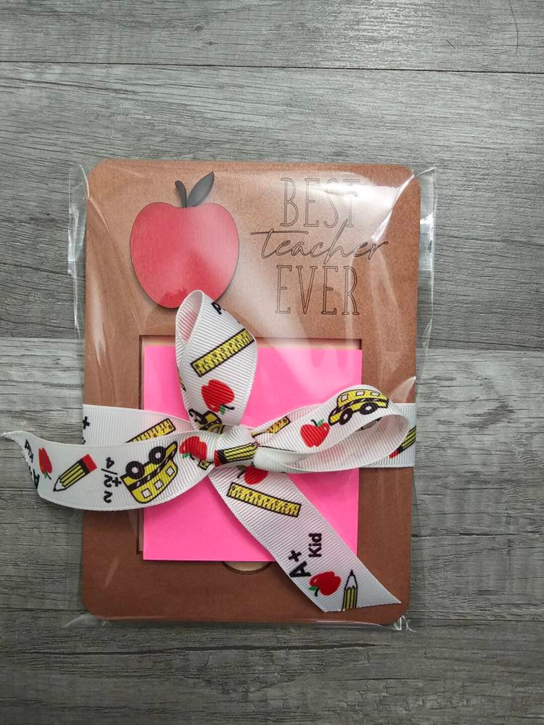 Personalized Teacher Desk Sign: Laser Cut Post-it Note Holder - Etsy