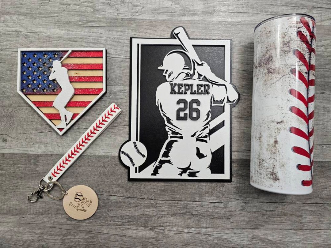 Custom Baseball Sign, Personized Baseball Jersey Sign, Senior Baseball ...