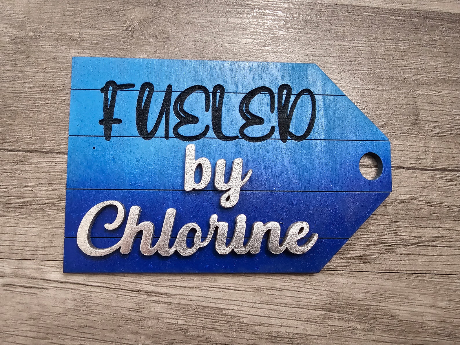 Hand Painted Layered Wood Swim Team Decor - Etsy