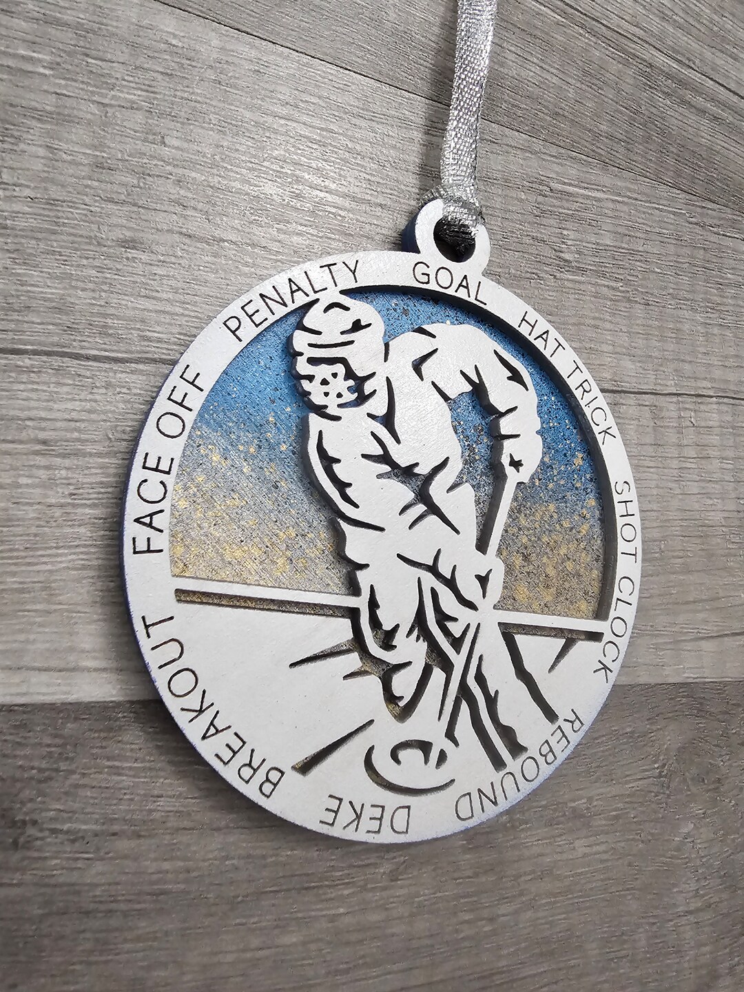 Personalized Ringette Ornament: Custom Hockey Jersey Gift - Etsy