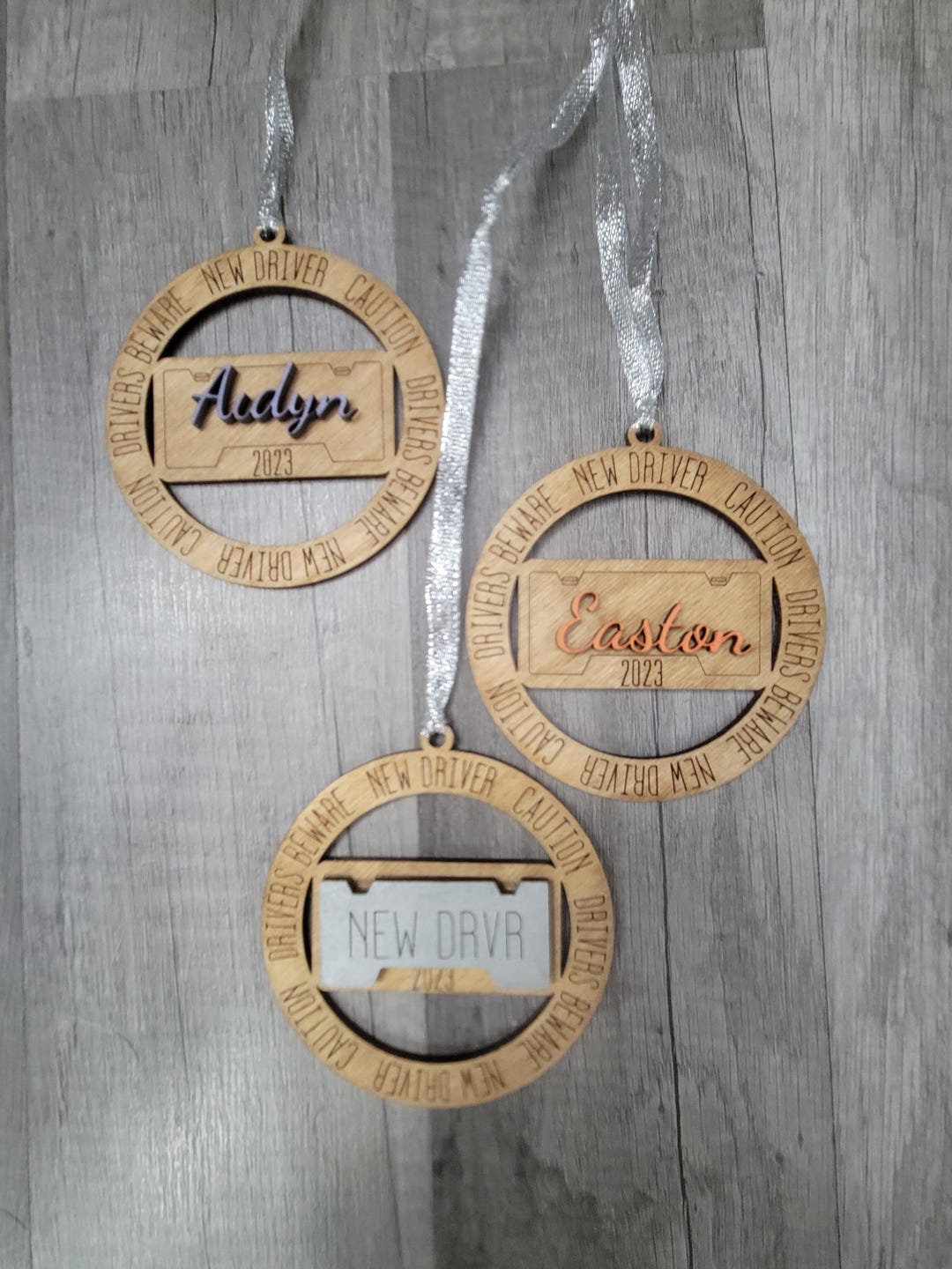 Personalized New Driver Ornament: Custom License Plate, Sweet 16 Gift ...