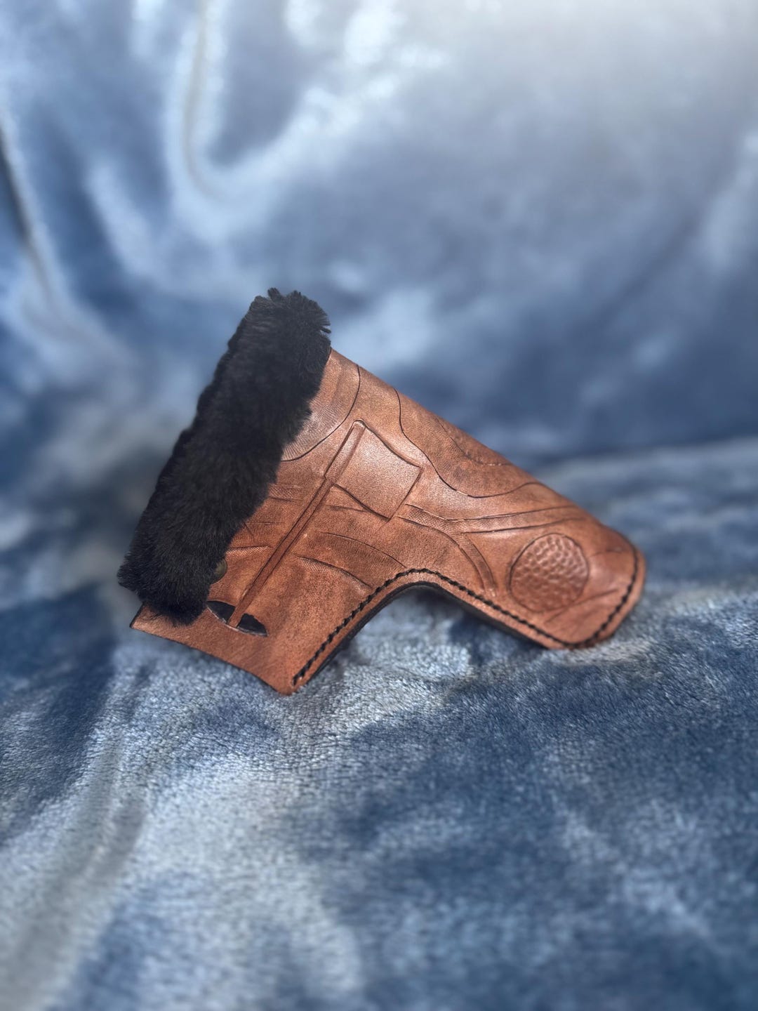 Leather Tooled Putter Cover - Etsy