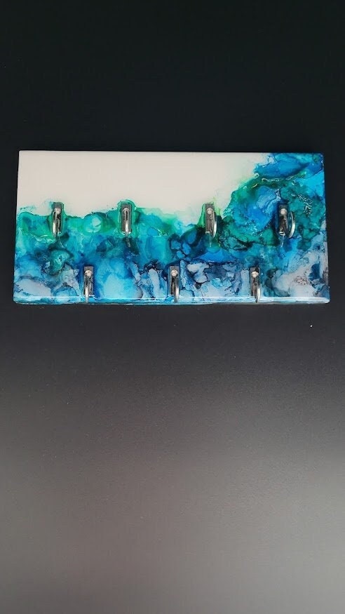 Ocean Beach Key Ring Jewelry Holder - Etsy