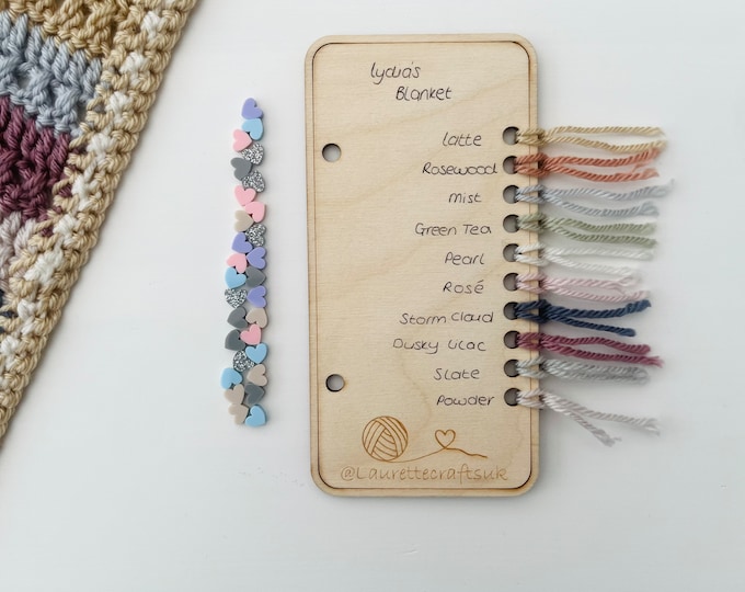 Hand Dyed Cotton Rug Yarn Sample Card - Etsy
