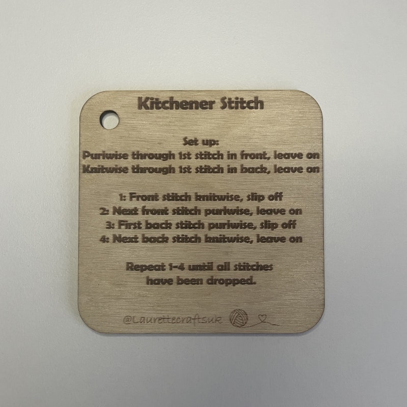 Kitchener Stitch - Etsy