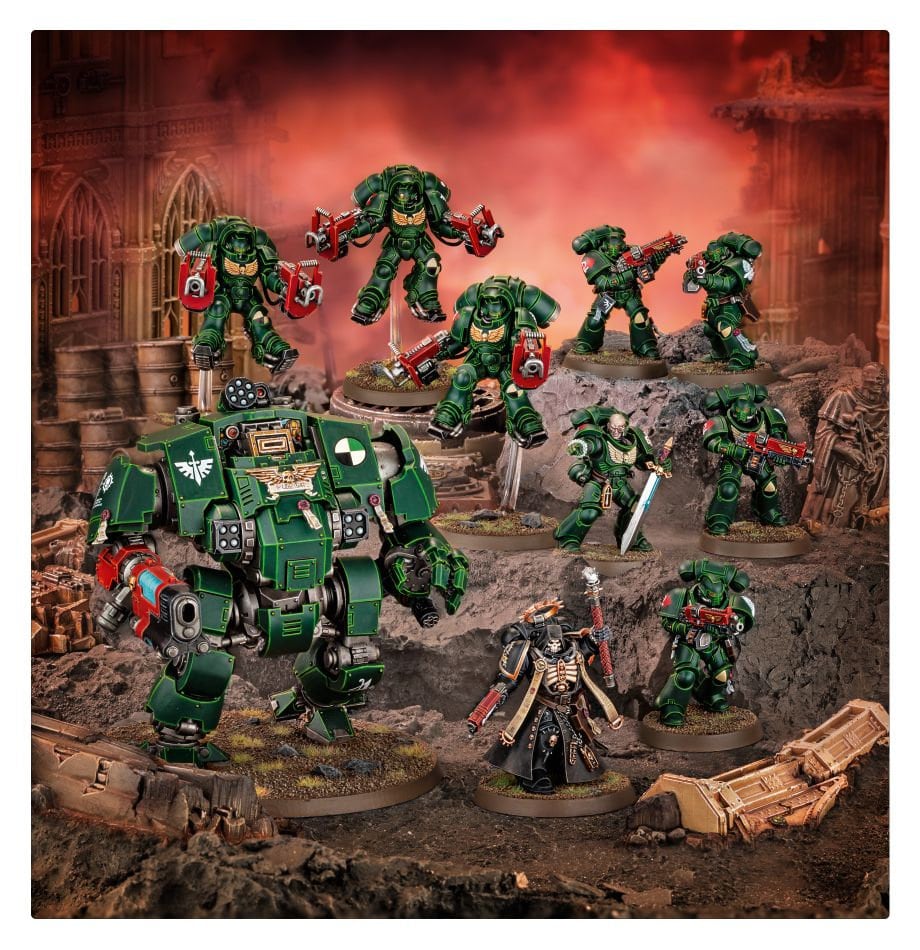 Dark Angels Combat Patrol Box Set Commission Painted. - Etsy